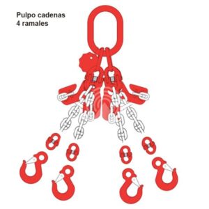Pulpos Cadena Acero Grado 8 I Arenys Industrial I Dolezych